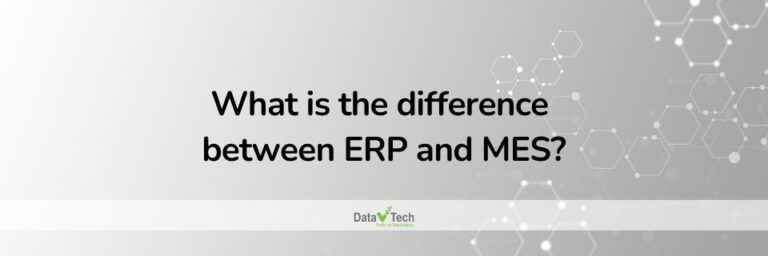 What's the difference between ERP and MES?