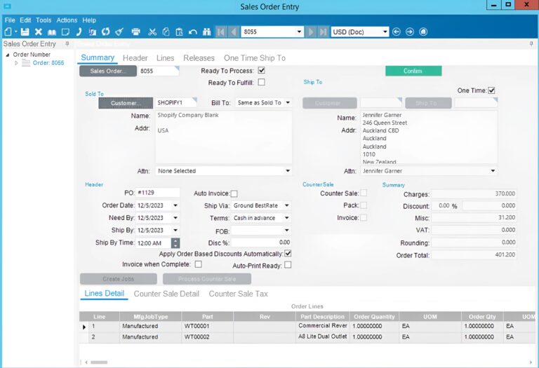 Optimizing Order Management with Epicor Kinetic and Shopify